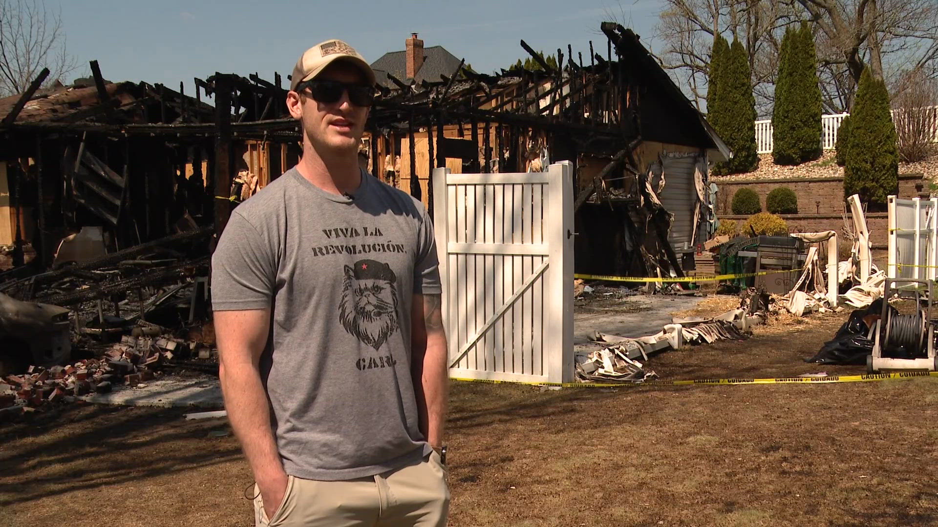 Off-duty firefighter runs into burning Oakville home, helps neighbor ...