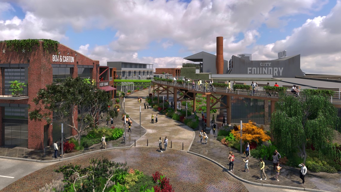 City Foundry food hall’s lineup includes made-to-order waffles, Slinger ...