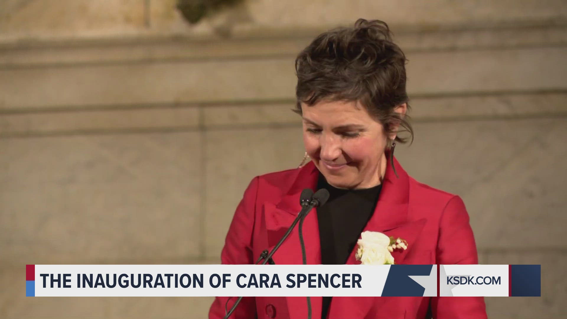St. Louis Mayor Cara Spencer sworn in, reaction | ksdk.com