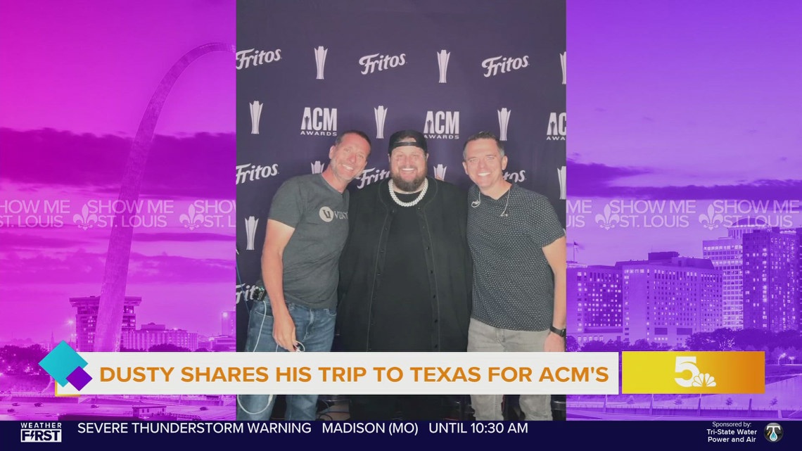 Dusty shares his recent trip to Texas for ACM Awards | ksdk.com