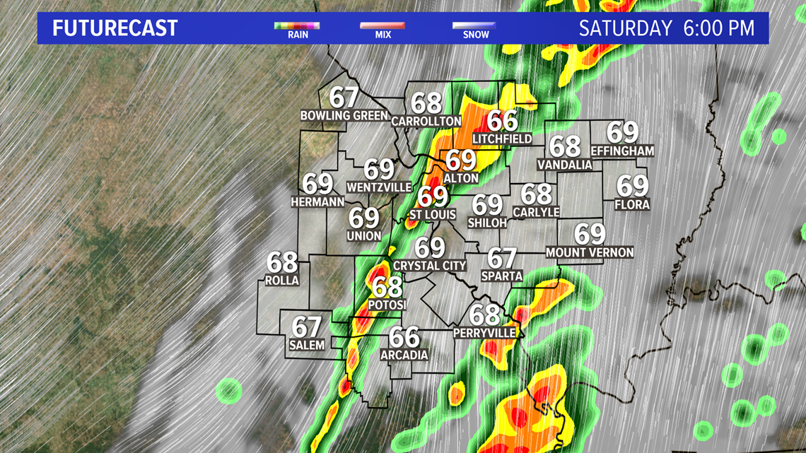 St. Louis weather forecast: Tracking hail, thunderstorms Thursday | ksdk.com