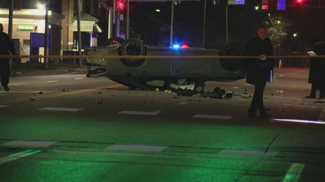 Shooting, crash Tuesday in St. Louis leaves 1 dead | ksdk.com