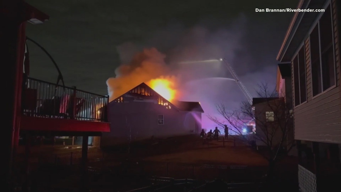 Possible lightning strike causes Maryville house fire | ksdk.com