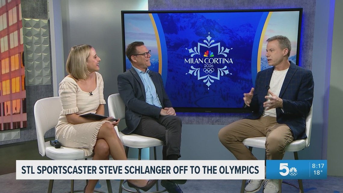 St. Louis sportscaster Steve Schlanger is headed to the Olympics | ksdk.com