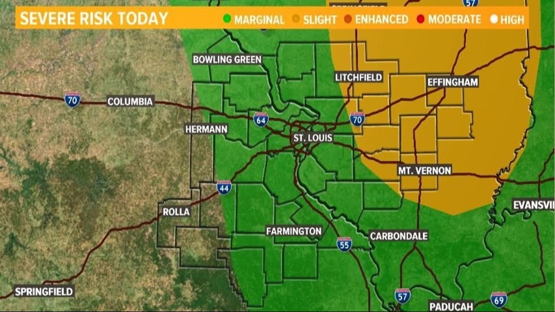A gusty day and a stormy night Thursday | ksdk.com
