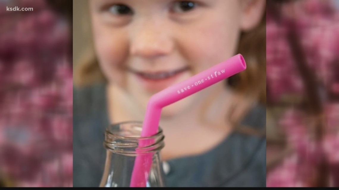 Local company sells reusable drinking straws in an effort to help the ...