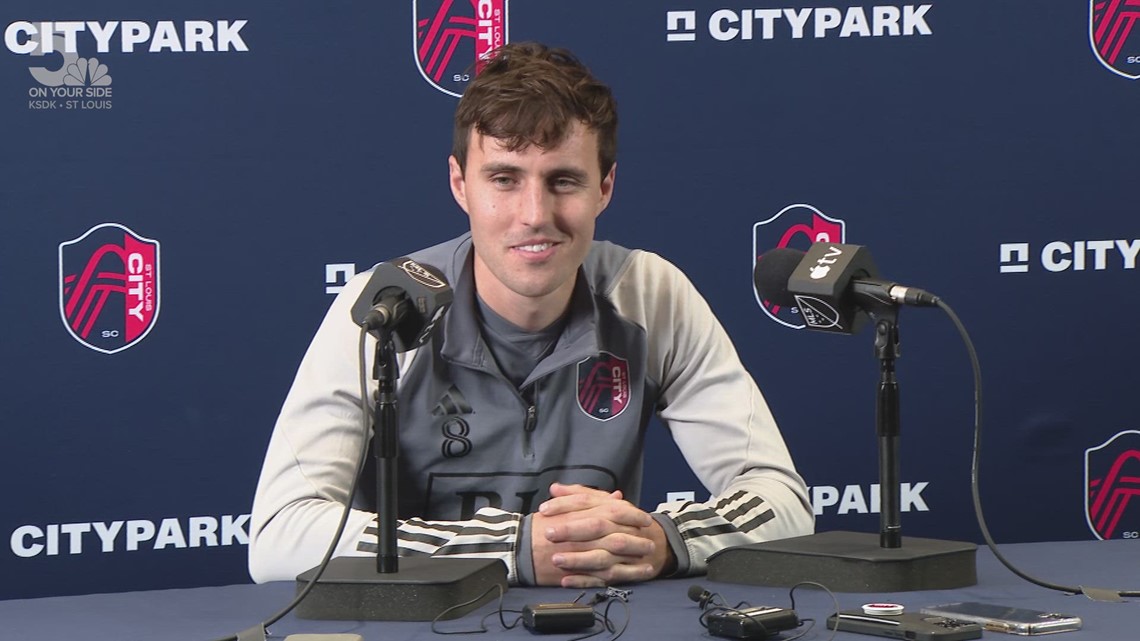 St. Louis CITY SC's Jared Stroud talks latest win, scoring at CityPark ...