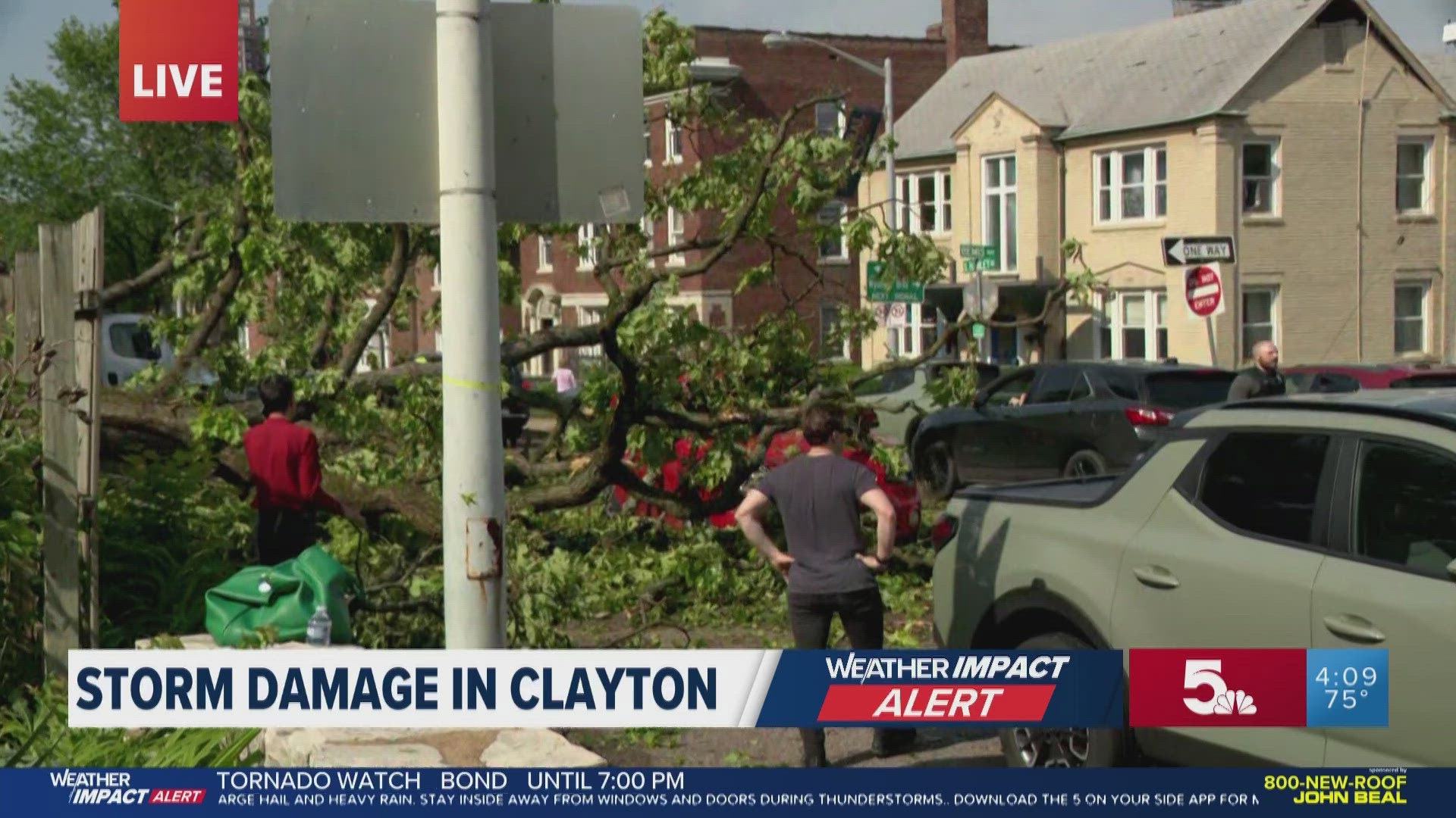 Damage reported in Clayton after severe storms move through | ksdk.com