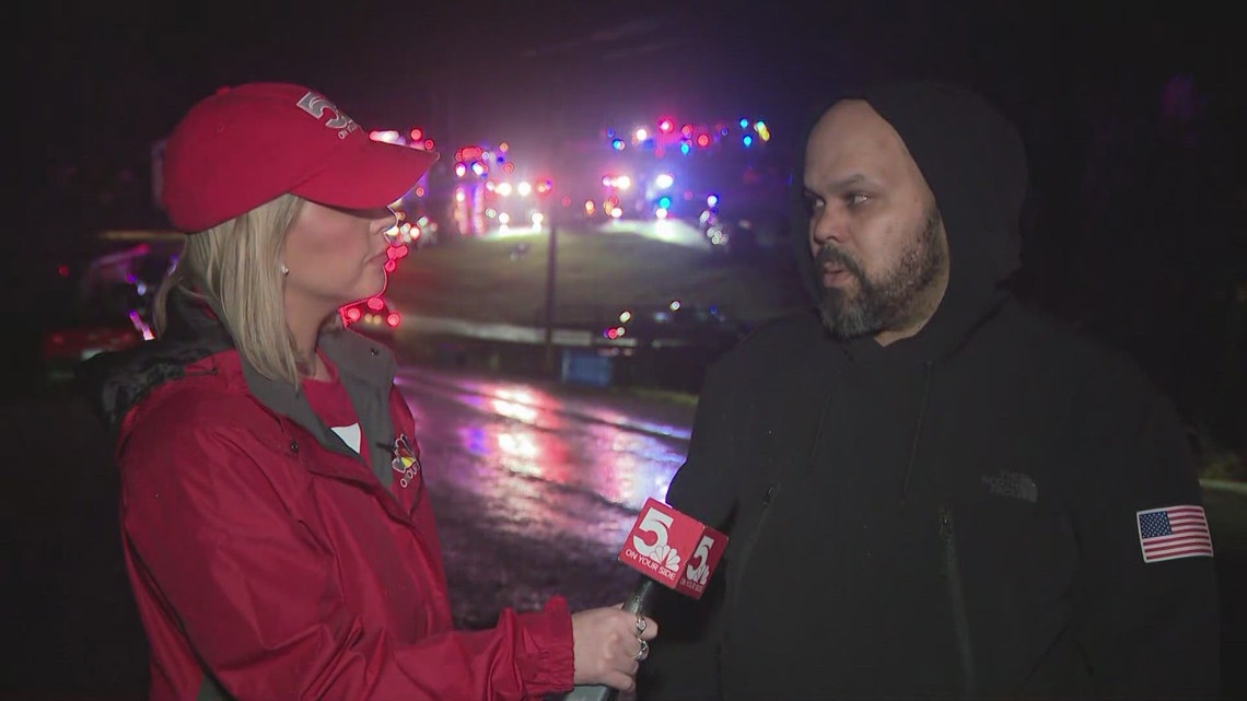 'A 50-foot tree was right next to my car:' Villa Ridge resident ...