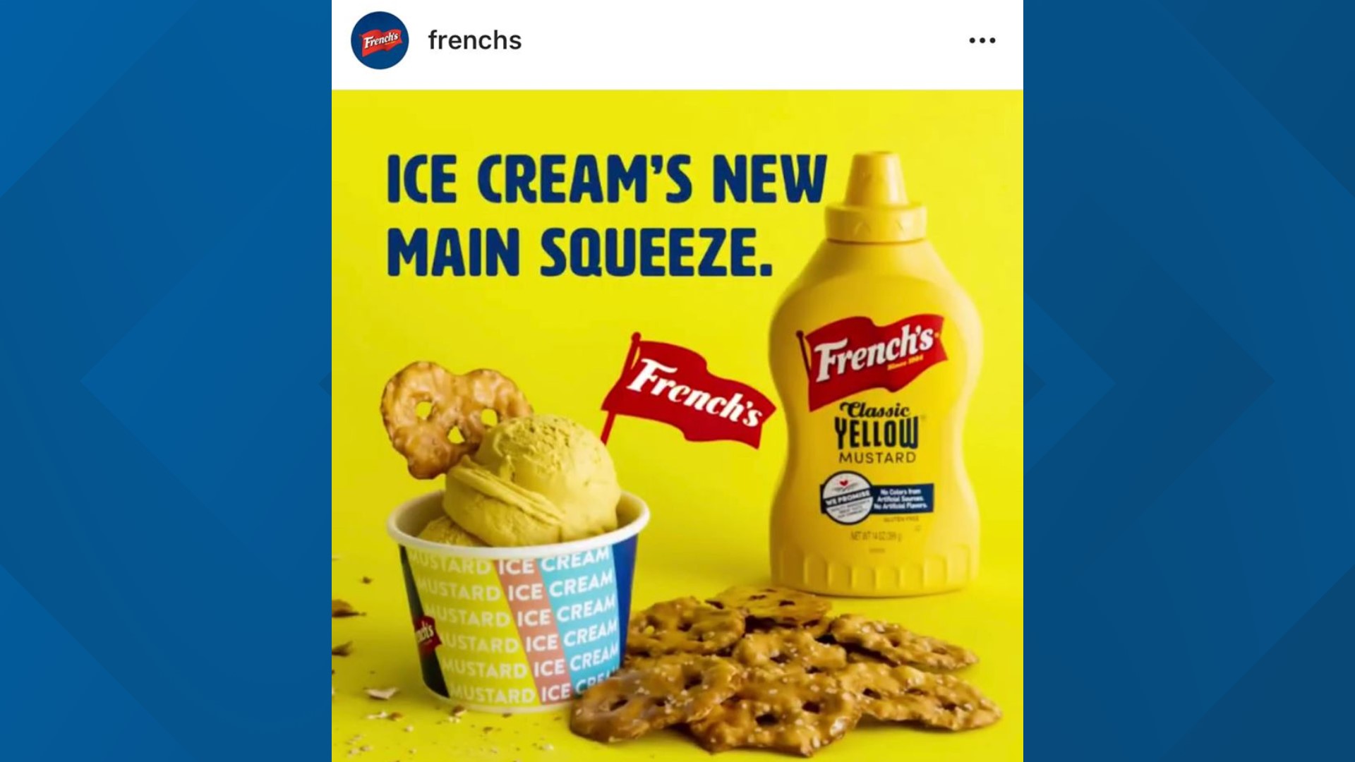 French's unveils mustard ice cream | ksdk.com