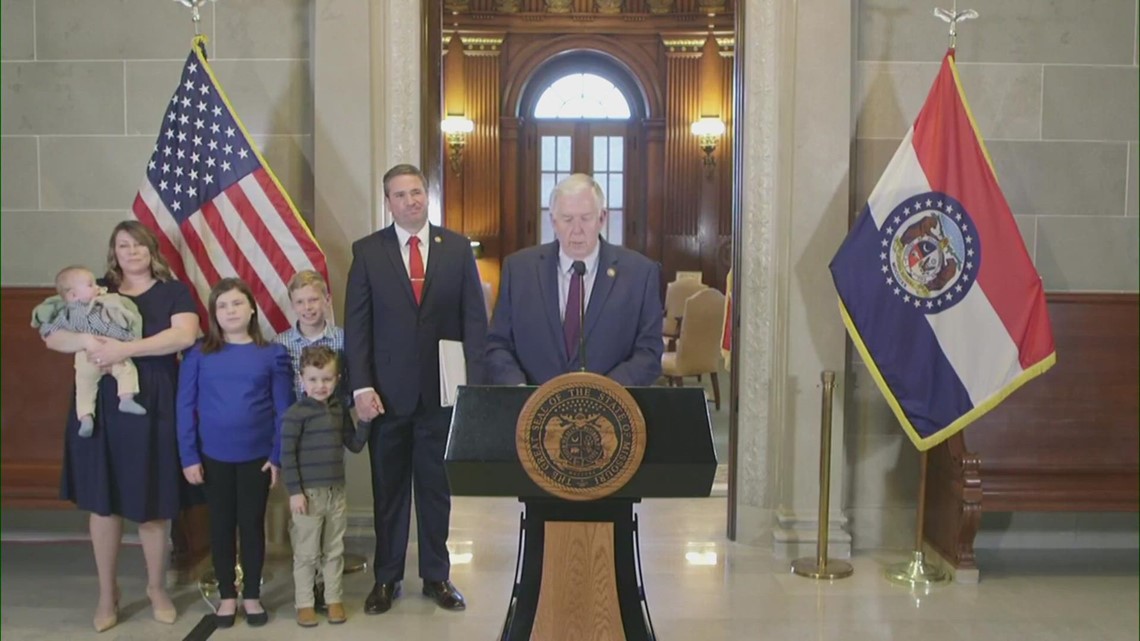 Andrew Bailey sworn in as next Missouri attorney general | ksdk.com