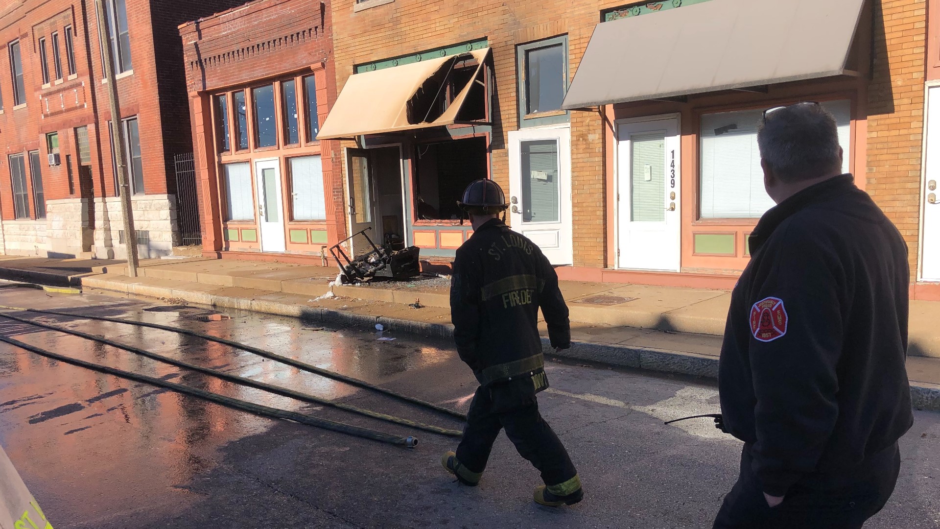 Woman injured in apartment fire on Vandeventer near The Grove | ksdk.com