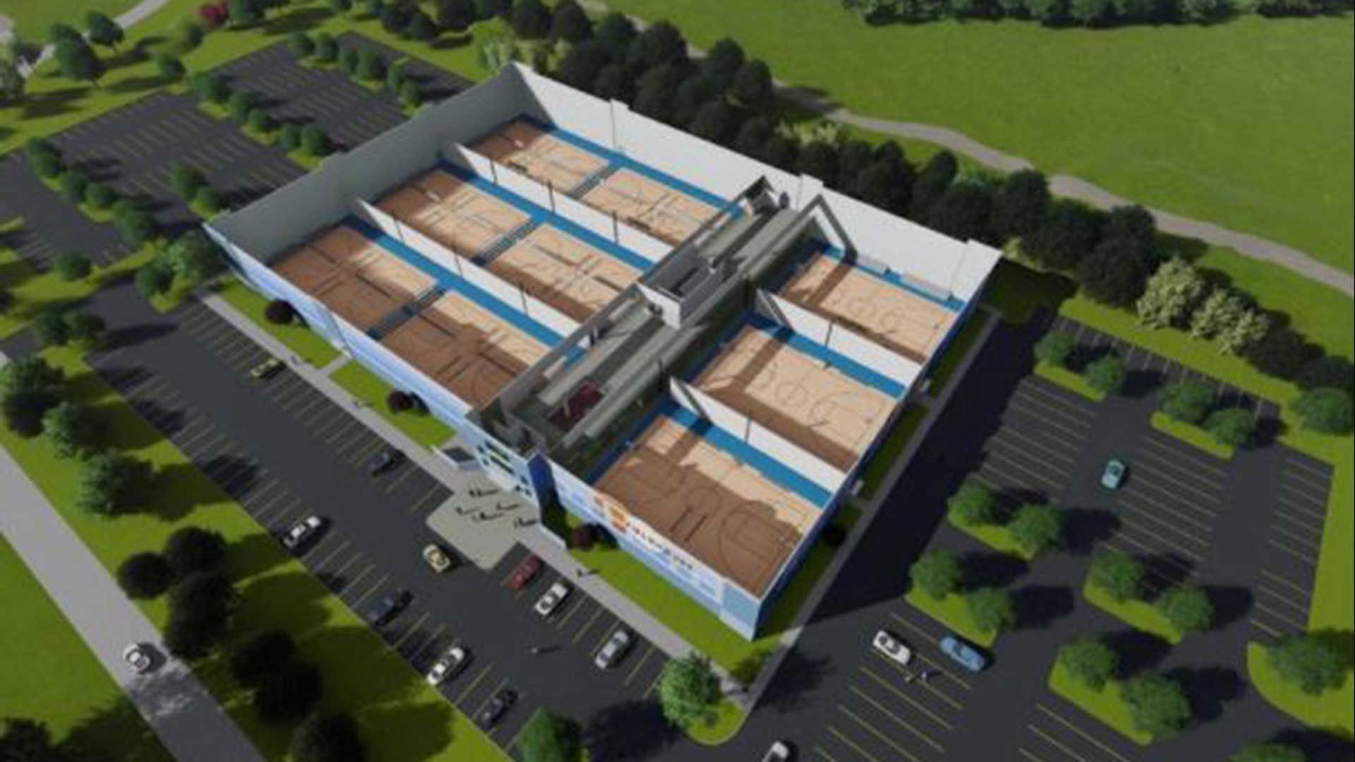Indoor volleyball, basketball complex planned for Chesterfield | ksdk.com