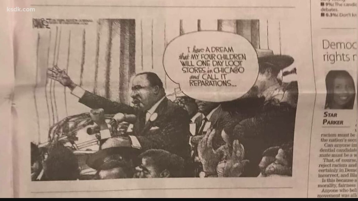 Some calling out Missouri newspaper for racist cartoon | ksdk.com