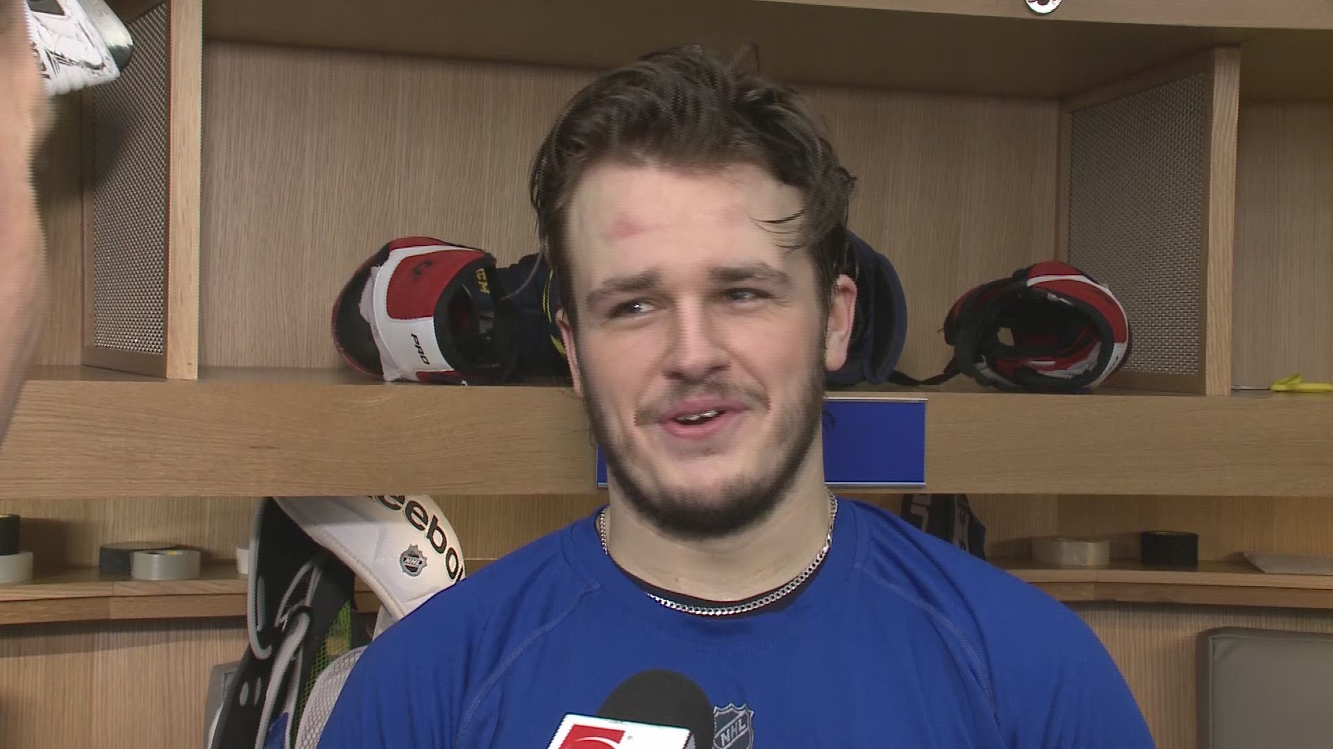 Sammy Blais talks before game seven vs. Stars | ksdk.com