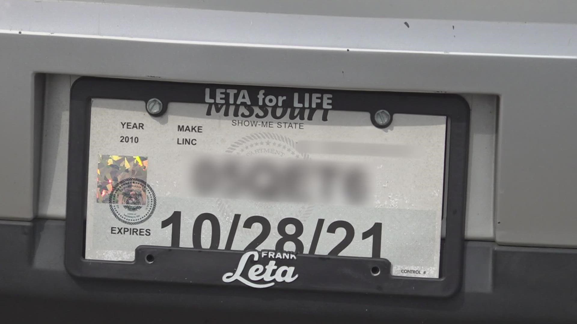 Yes Temp Tags Are Enforced In Missouri And Illinois Ksdk