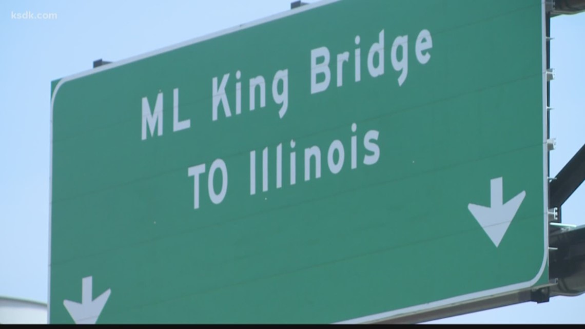 MLK Bridge construction project delayed for Missouri, Illinois drivers ...