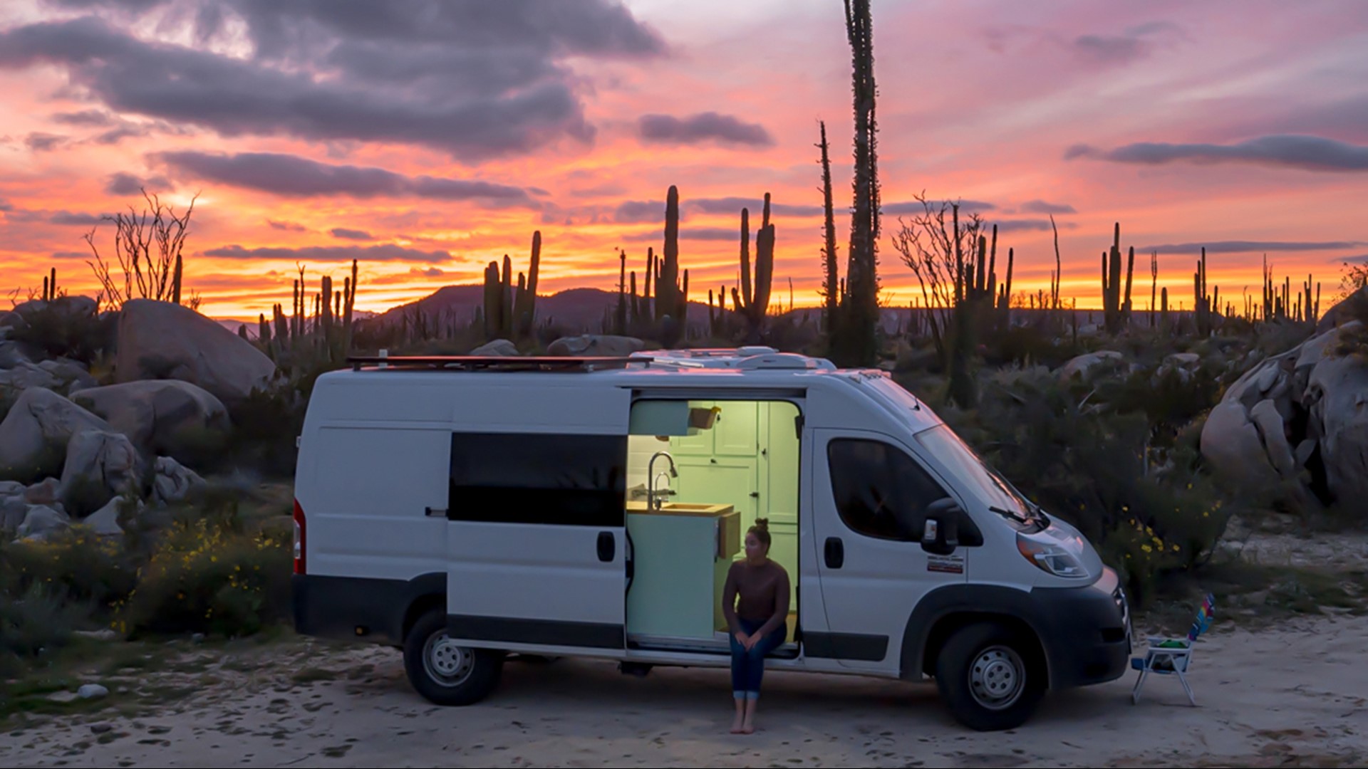 Couple explains what it's really like living in a van on the road ...