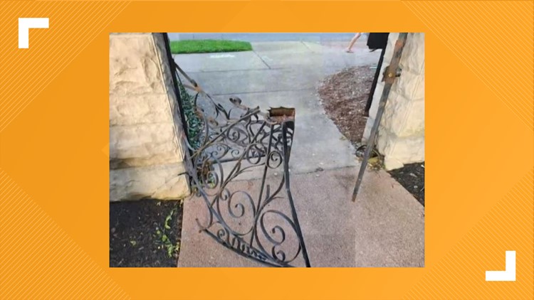 St. Louis news: Gate during Central West End incident | ksdk.com