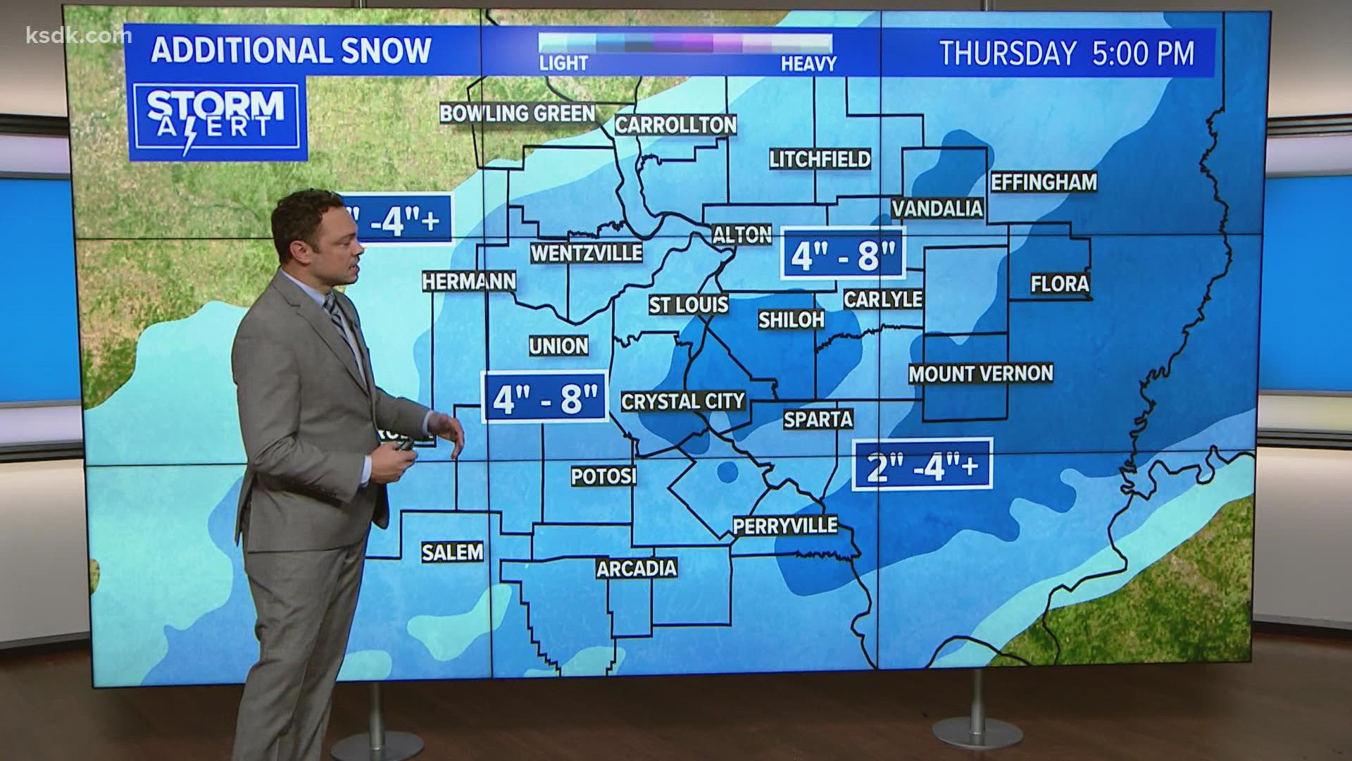 Winter storm to impact the St. Louis area and midwest | ksdk.com