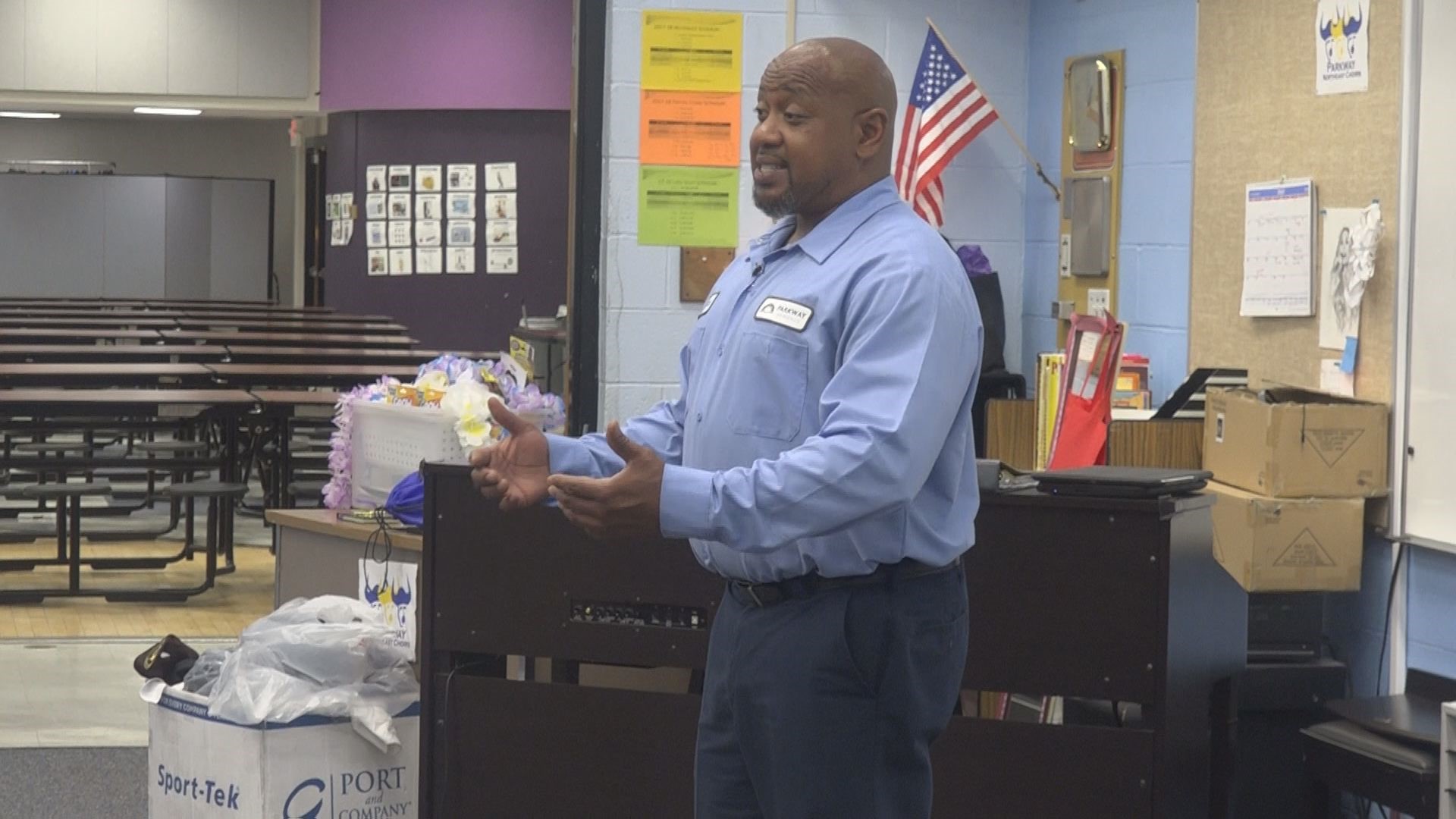 The Parkway janitor with a powerful voice and a powerful message | ksdk.com