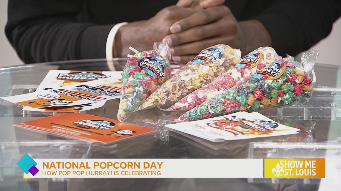 Celebrating National Pop Corn Day with Pop Pop Hurray! | ksdk.com