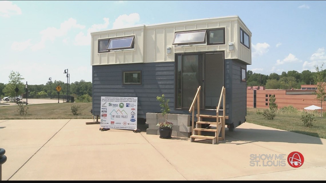 Tiny house being raffled off to benefit Habitat for Humanity St. Louis ...