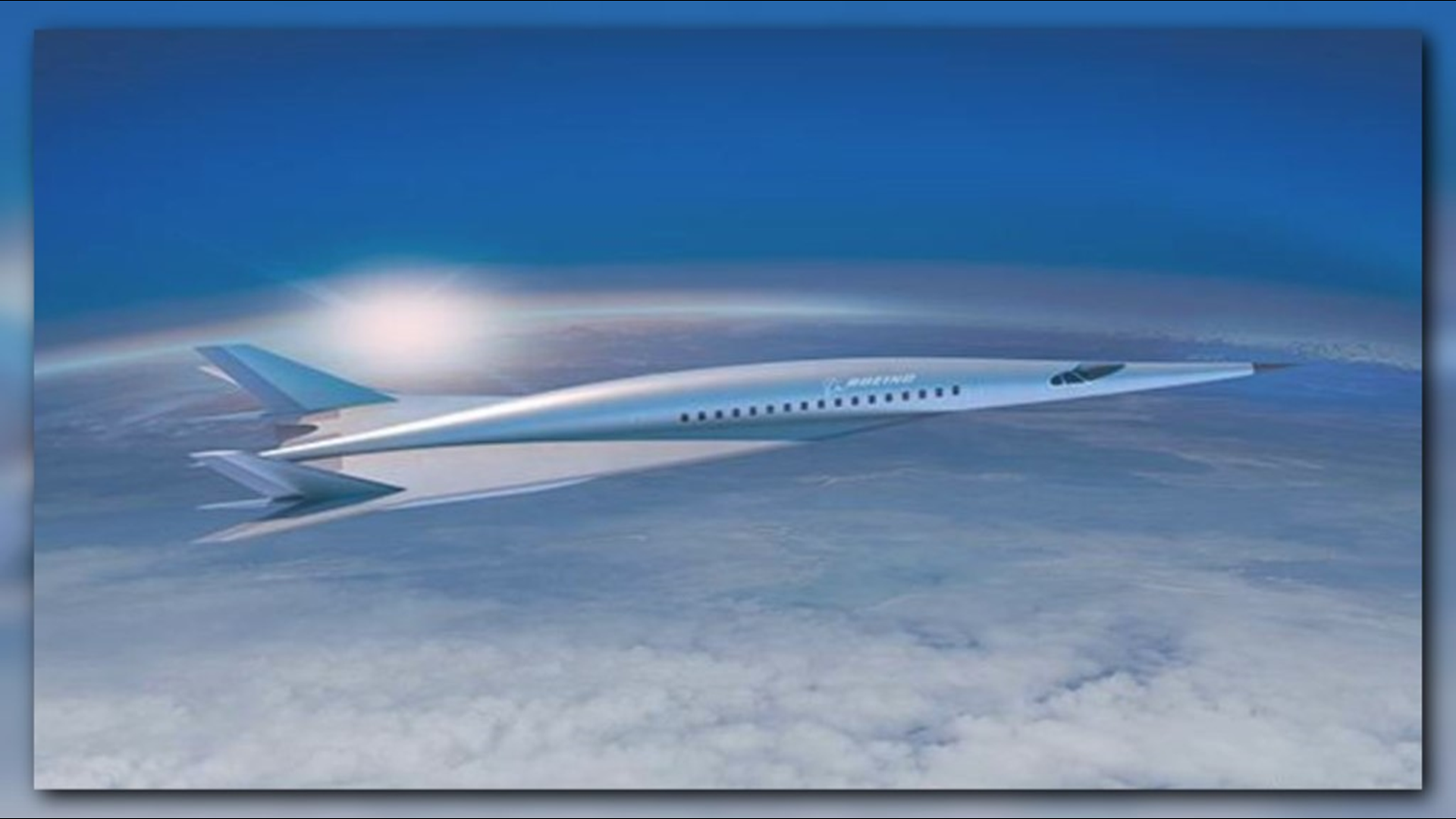 Boeing unveils rendering of hypersonic jet that could fly nearly 4,000 ...