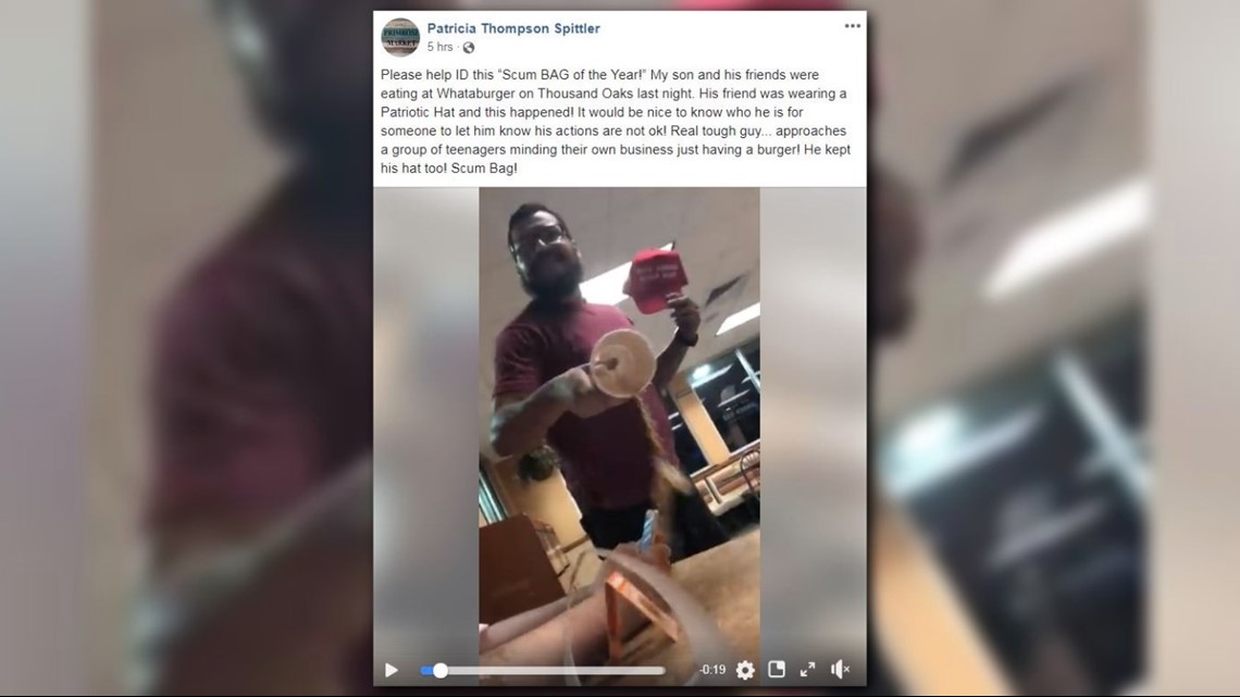 Man swipes MAGA hat, attacks teens at Texas fast food restaurant ...
