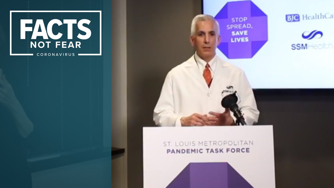 St. Louis coronavirus task force: Update on trends, cases | ksdk.com