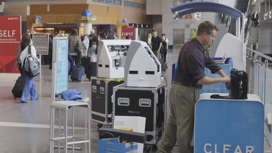 Biometric screening may make the airport security line at Lambert ...