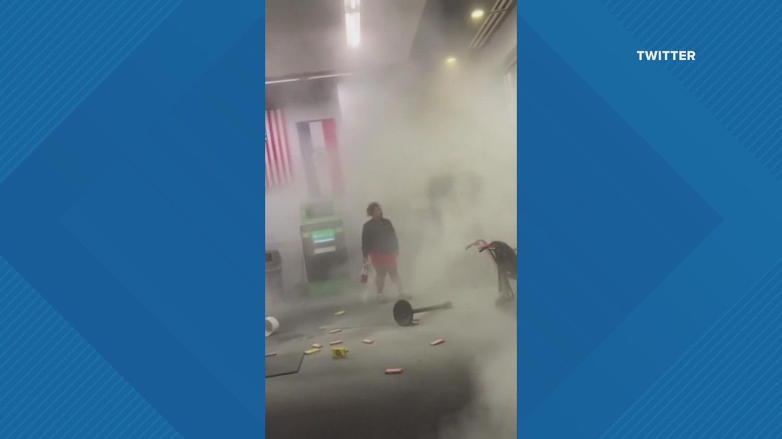 Random acts of violence break out at Ferguson Walmart | ksdk.com