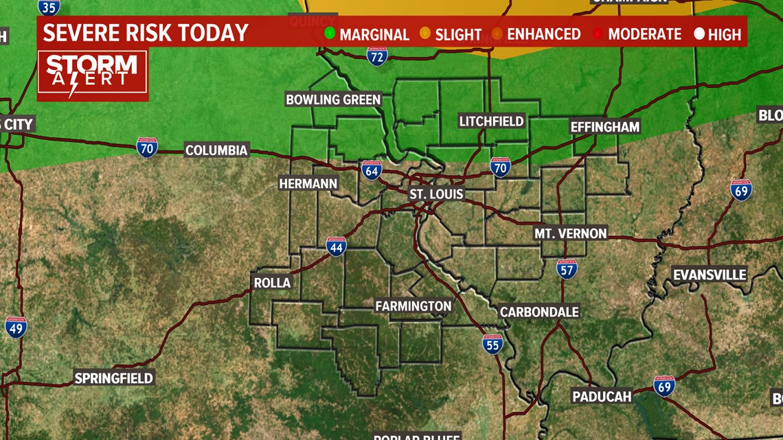 INTERACTIVE RADAR | Strong storms possible Monday and Tuesday | ksdk.com