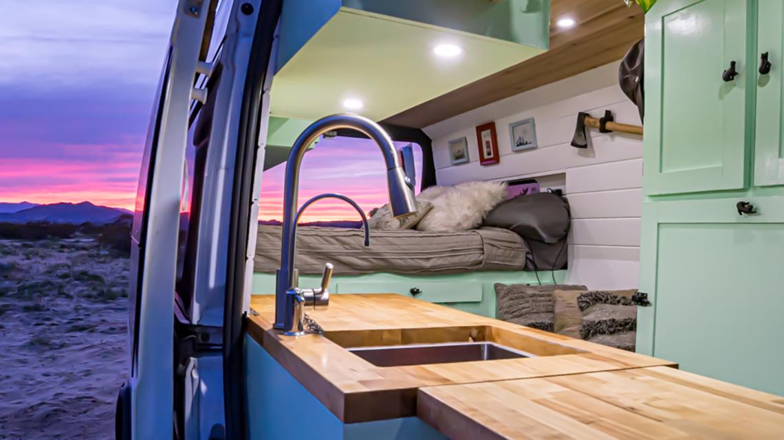 Couple explains what it's really like living in a van on the road ...