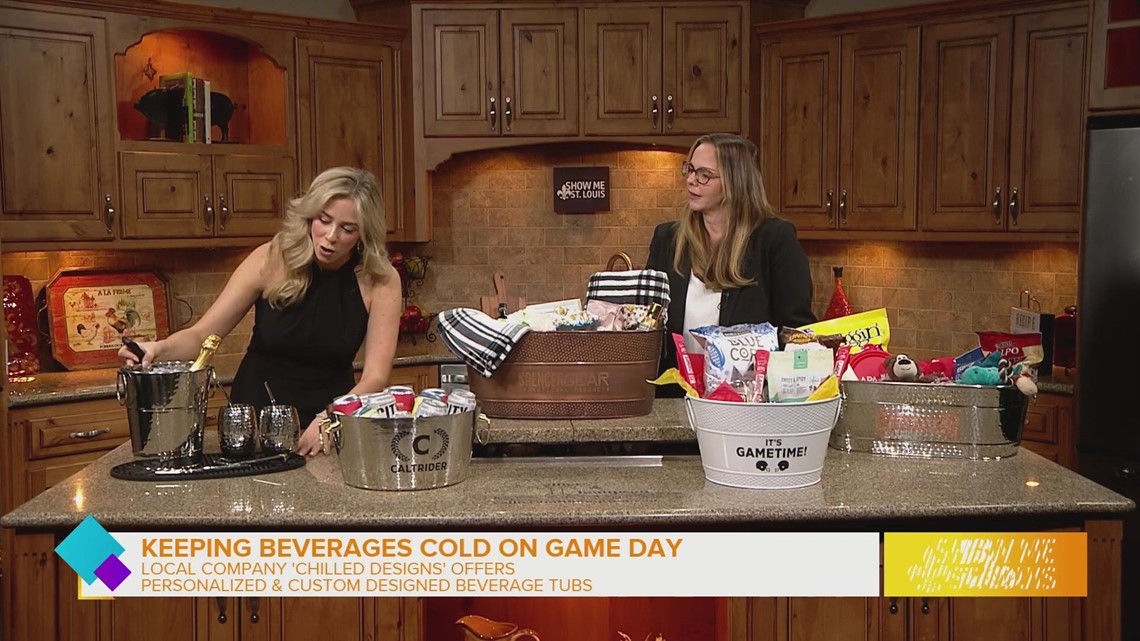 Chilled Designs' custom beverage tubs are the perfect game day addition ...