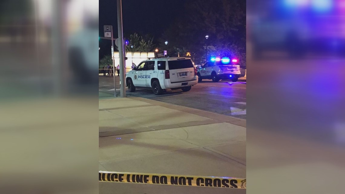 2 shot on Delmar Loop MetroLink platform | ksdk.com