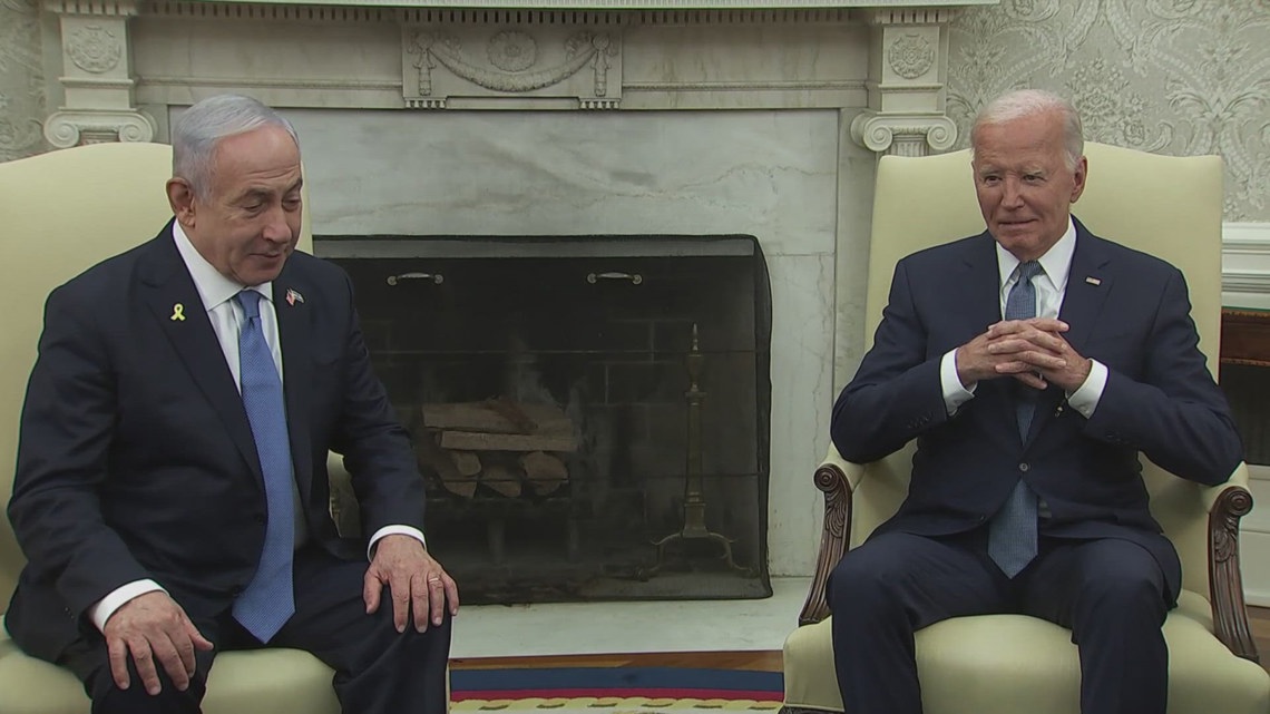Harris, Biden meet with Israel's Prime Minister | ksdk.com