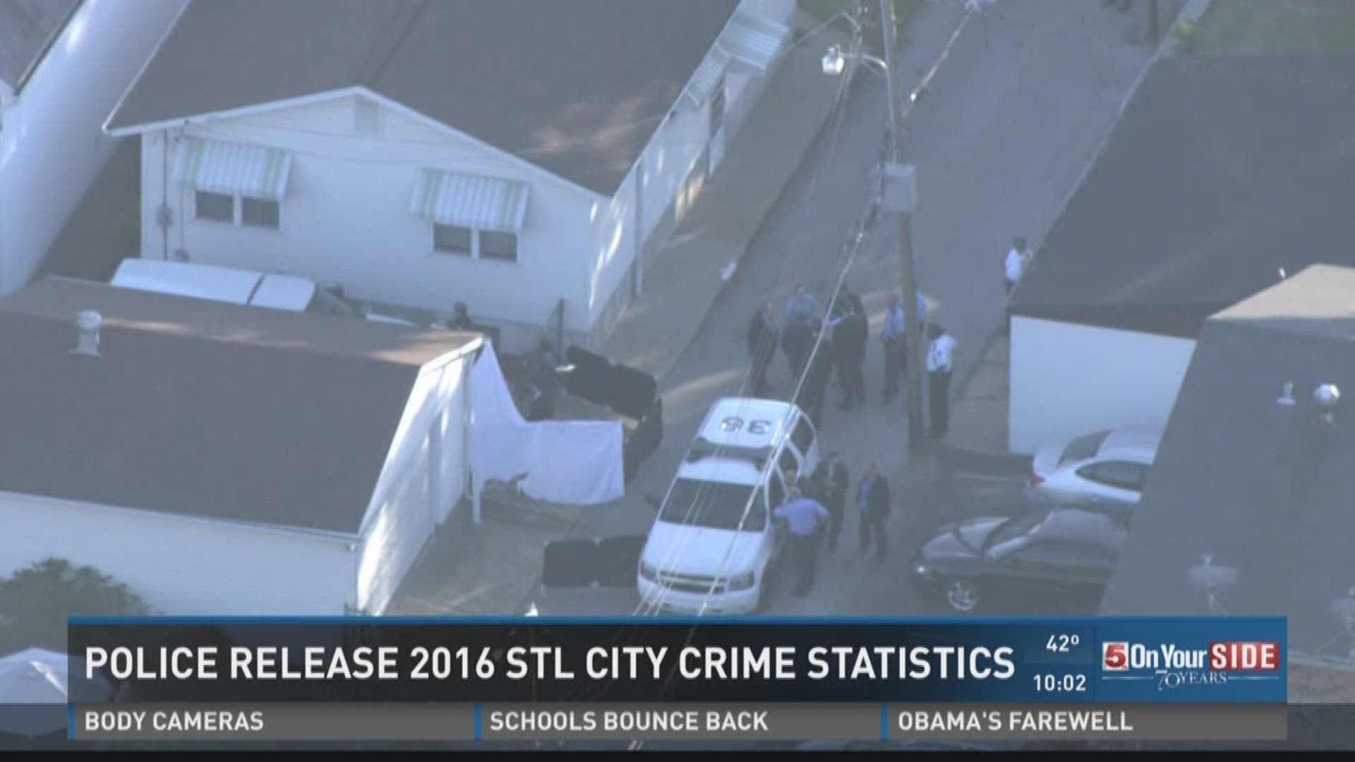 2016 STL crime report: Overall crime down, violent crime up | ksdk.com