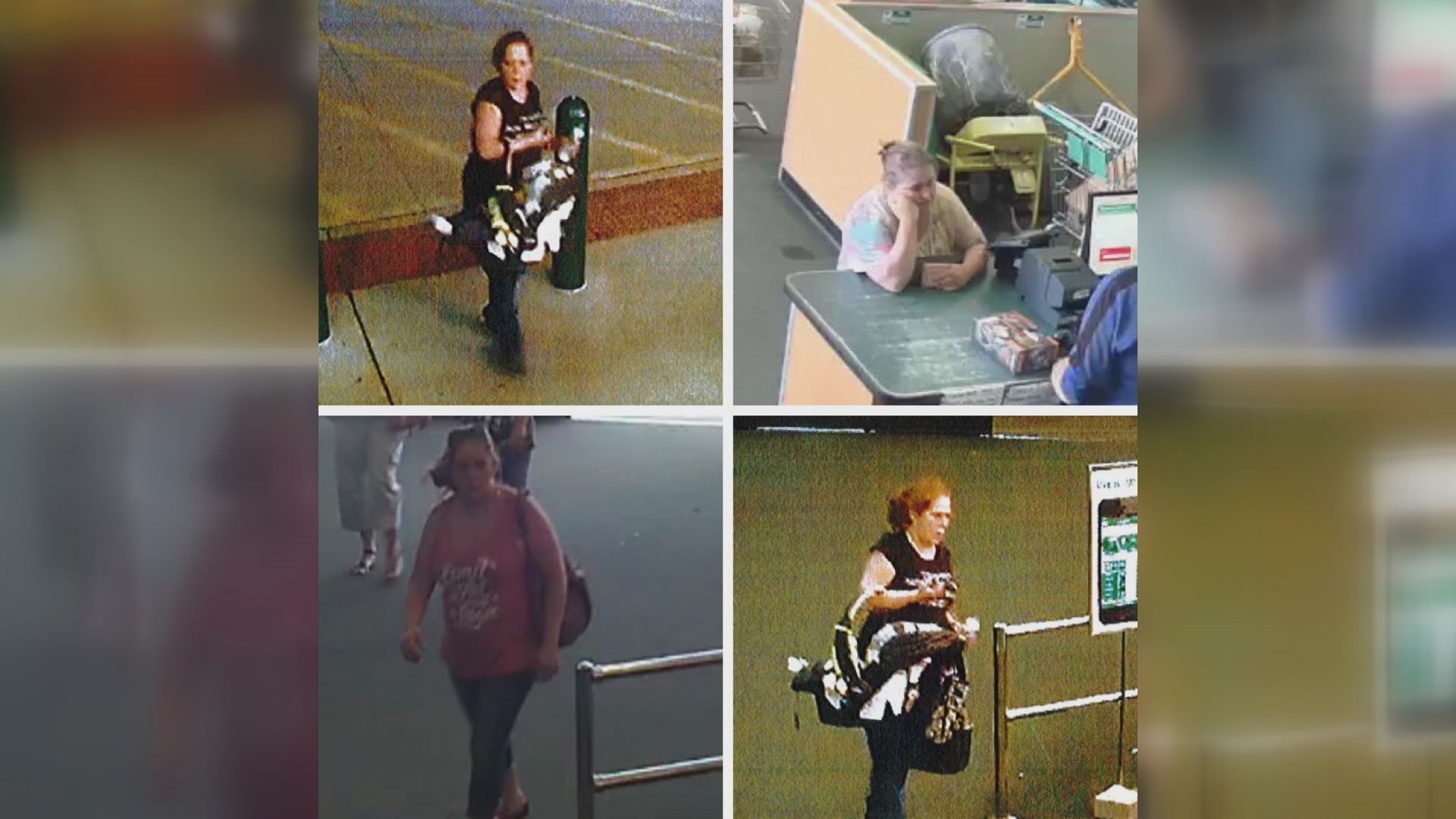Police looking for women caught on security camera stealing security ...