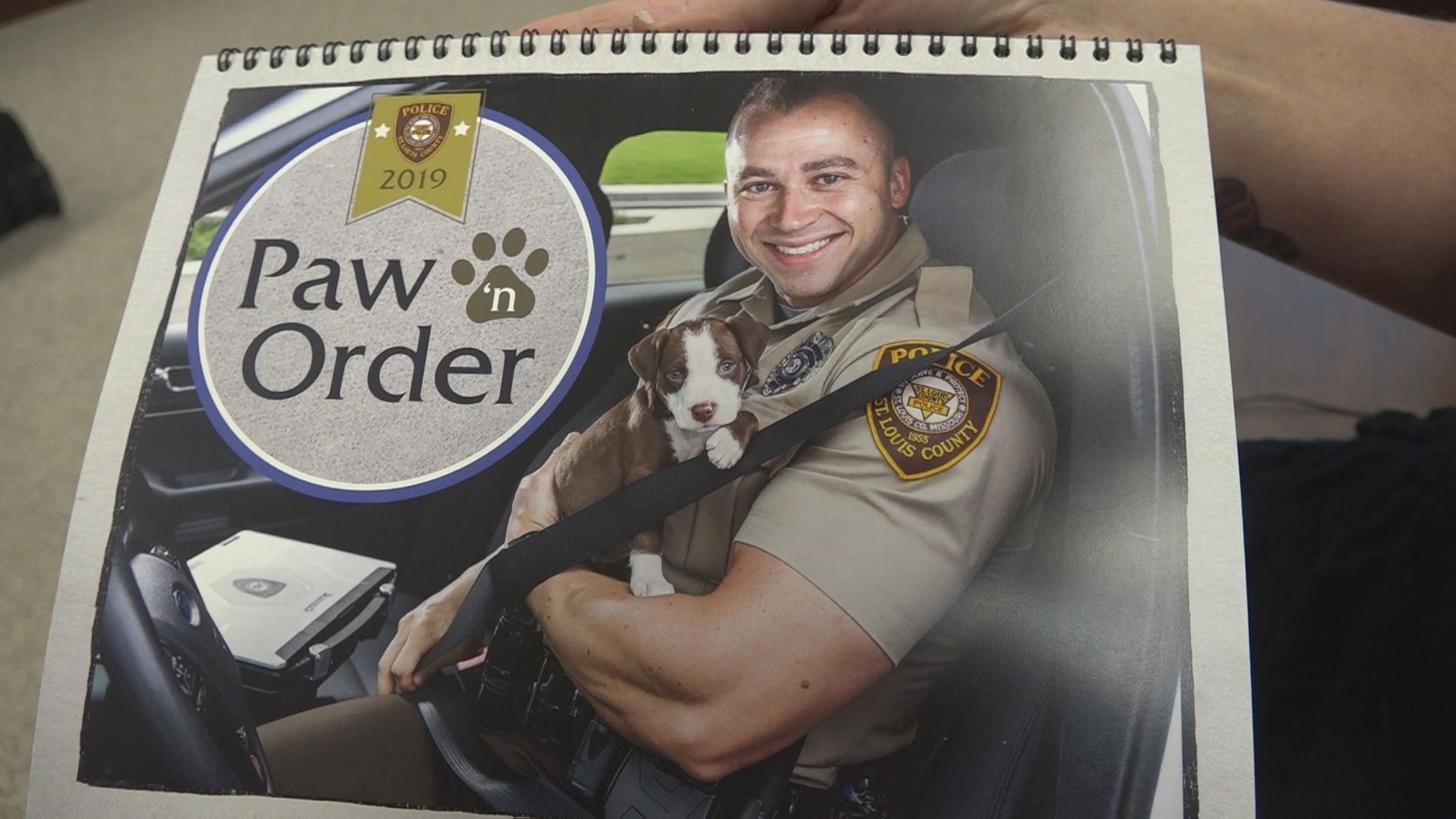 Paw and Order calendars raise money for police, rescue animals | ksdk.com