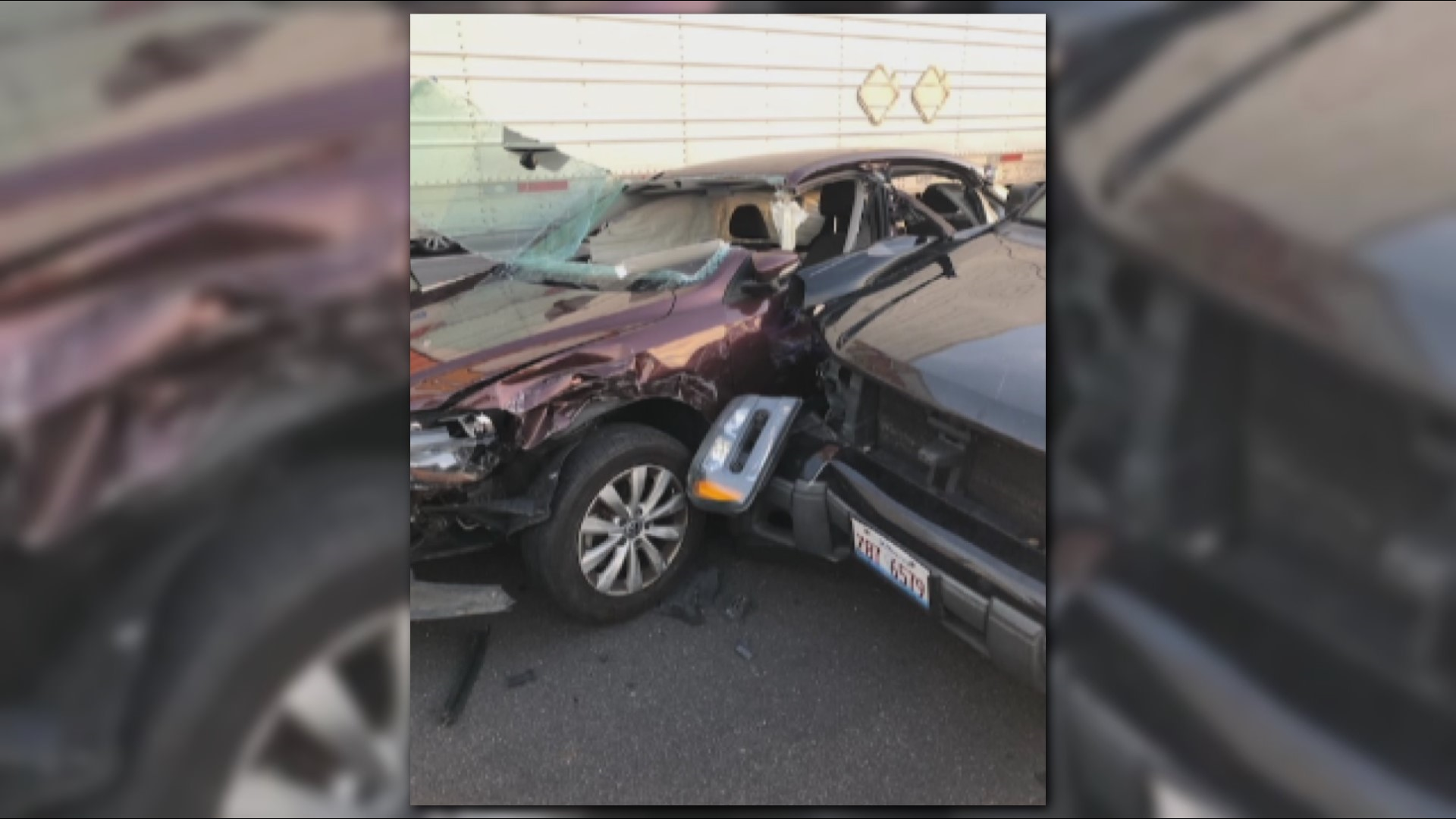 Pregnant woman returns home after being rescued from crash involving ...