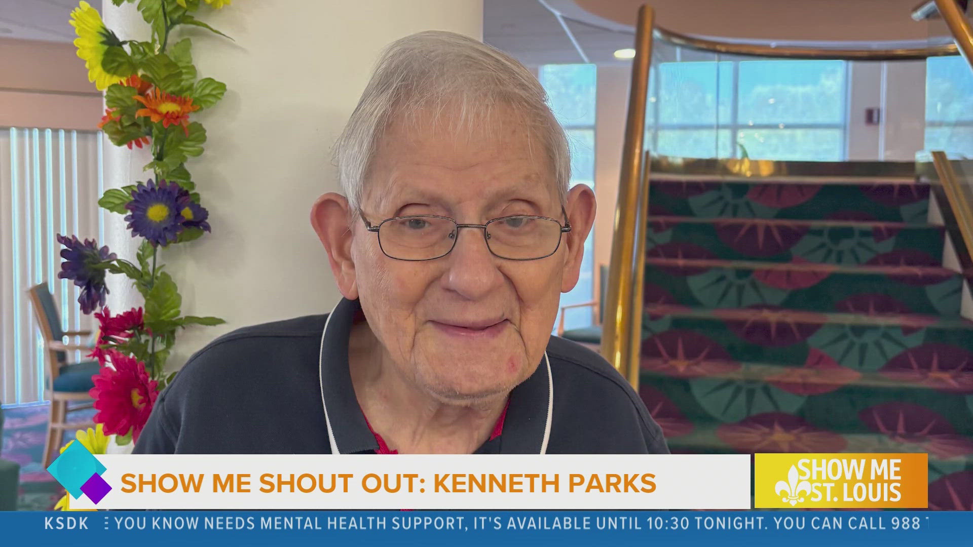 100-year-old WWII vet Ken Parks joins Honor Flight | ksdk.com
