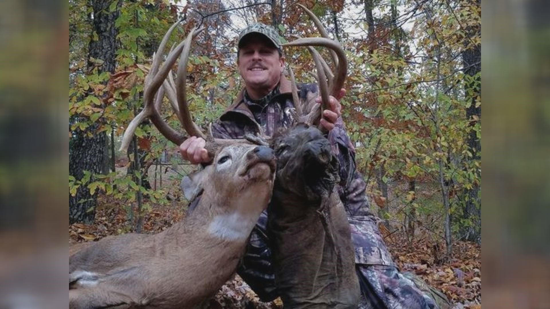Man shoots buck with two heads. One had been dead for quite a while ...