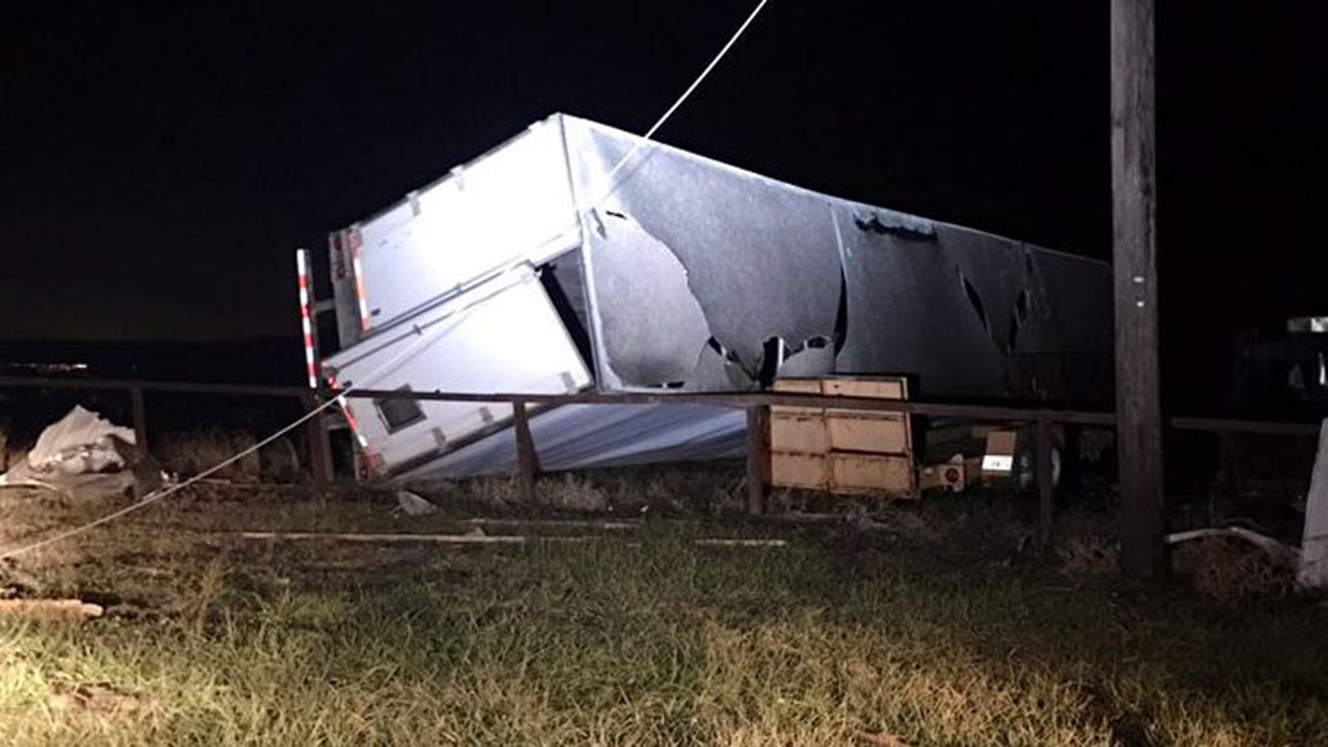 Some damage left behind after strong storms move through central ...