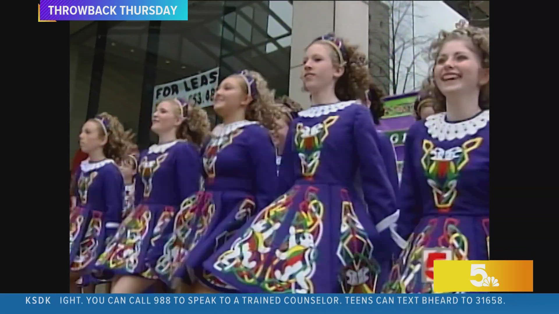 Throwback Thursday: The Graham Academy of Irish Dance joined show me St ...