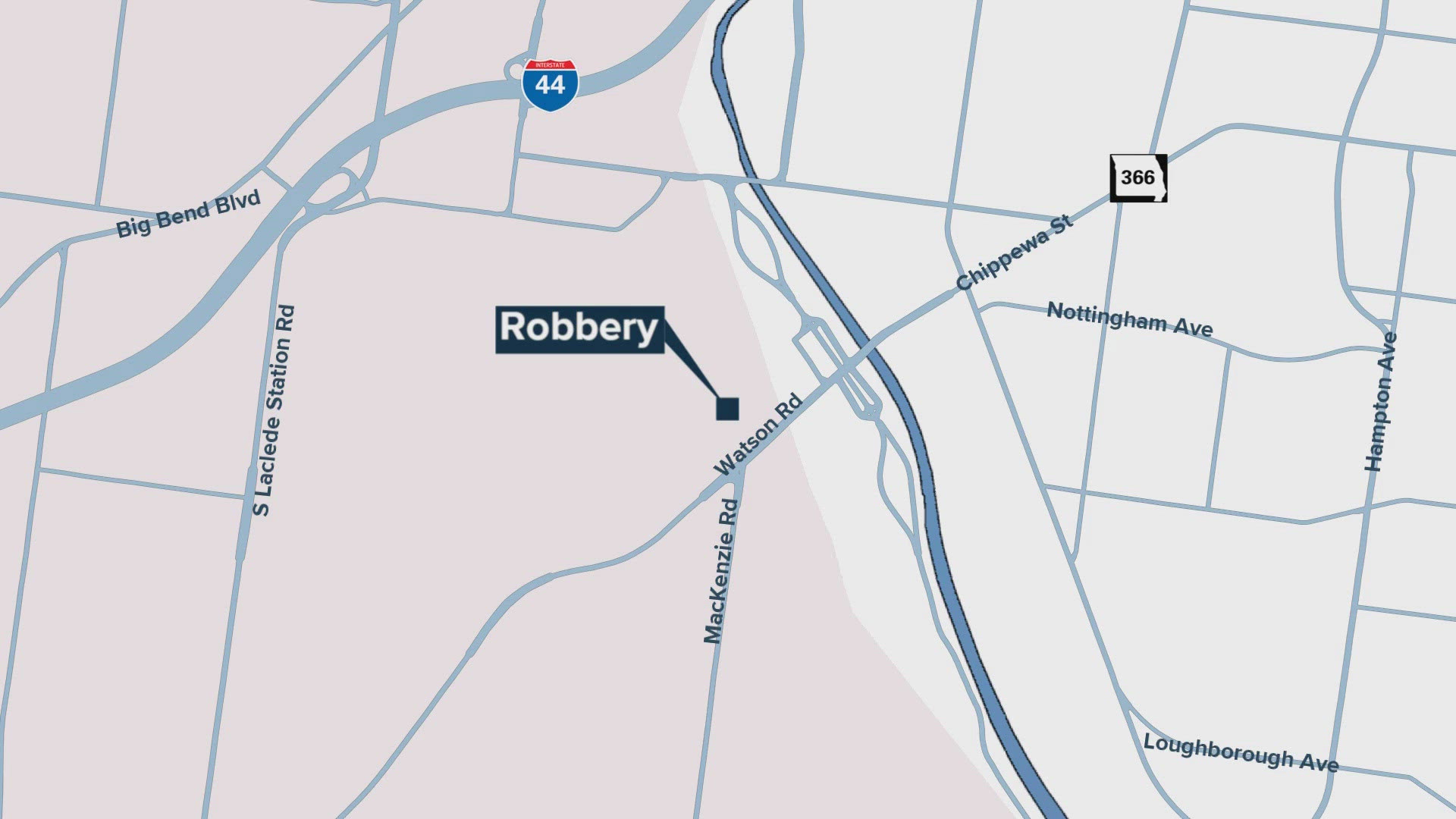 Search for armed robbery suspect who hit officer with car | ksdk.com