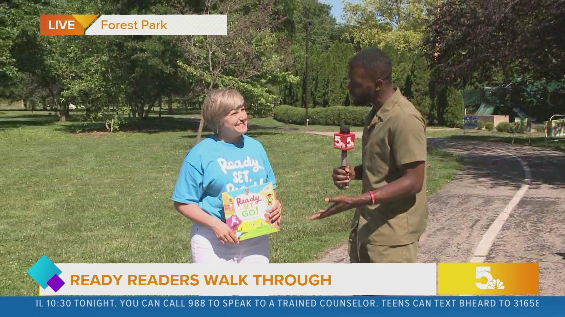 Ready Readers promotes youth literacy with a storybook walk | ksdk.com