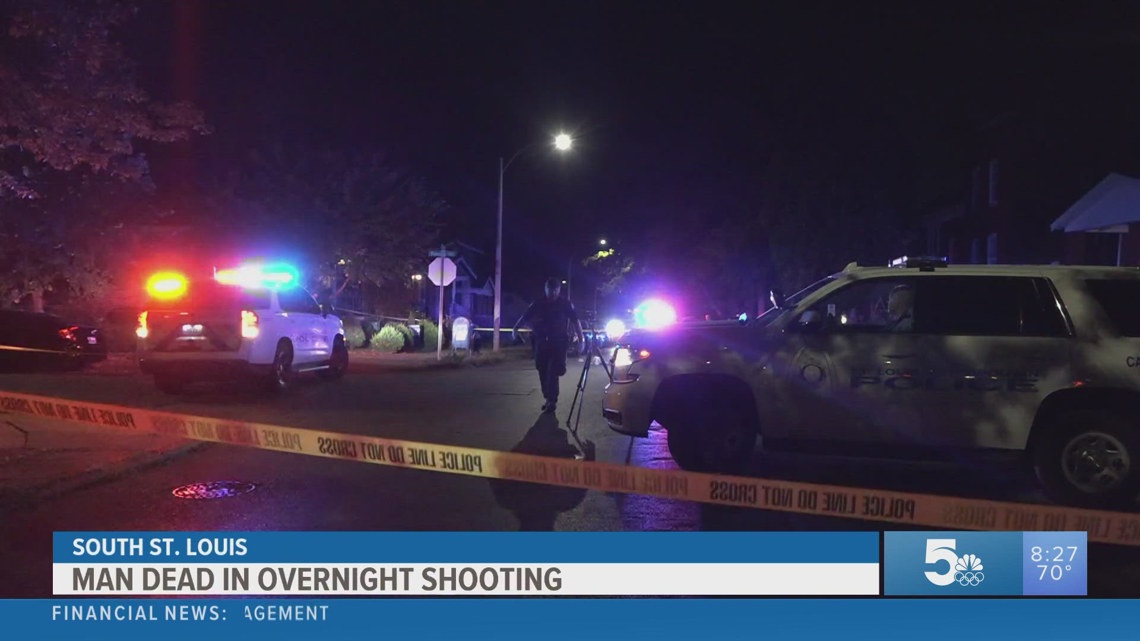 Man dead in overnight south St. Louis shooting | ksdk.com