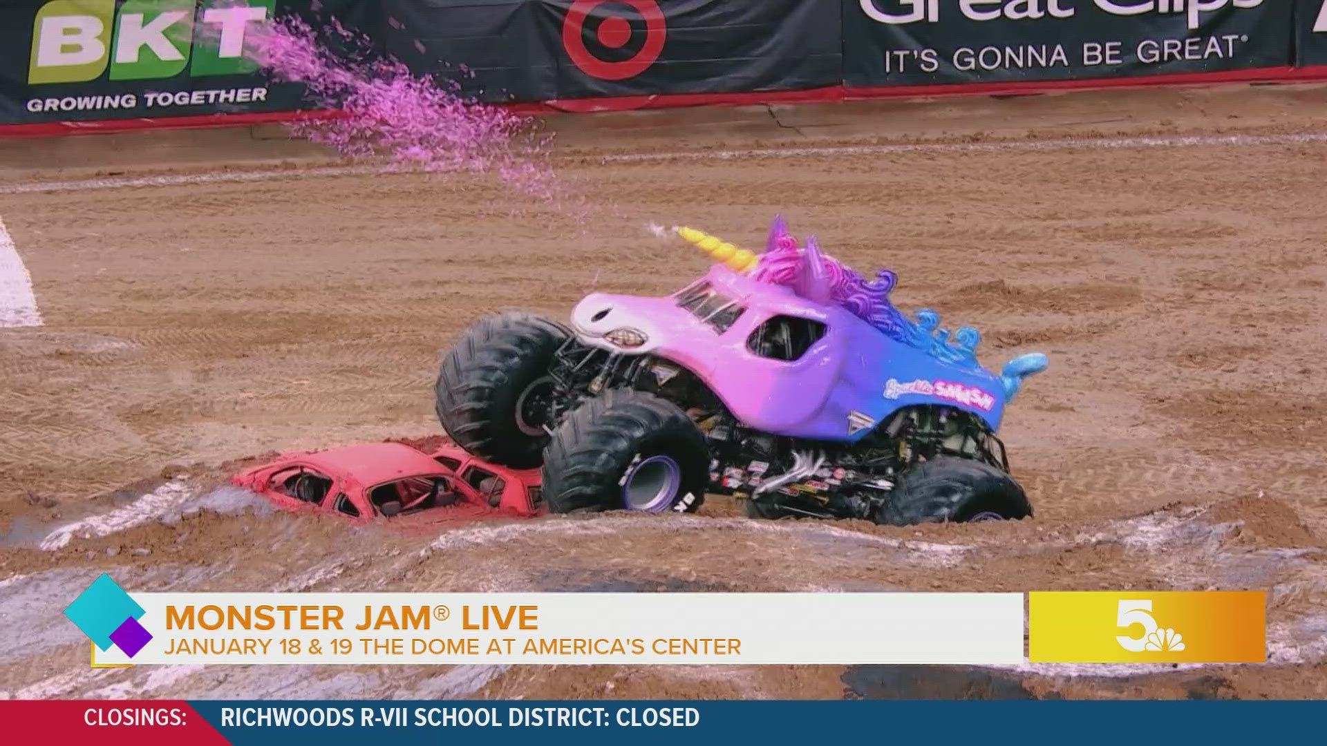 Monster Jam returns to St. Louis and Kayla Blood joins studio to share ...