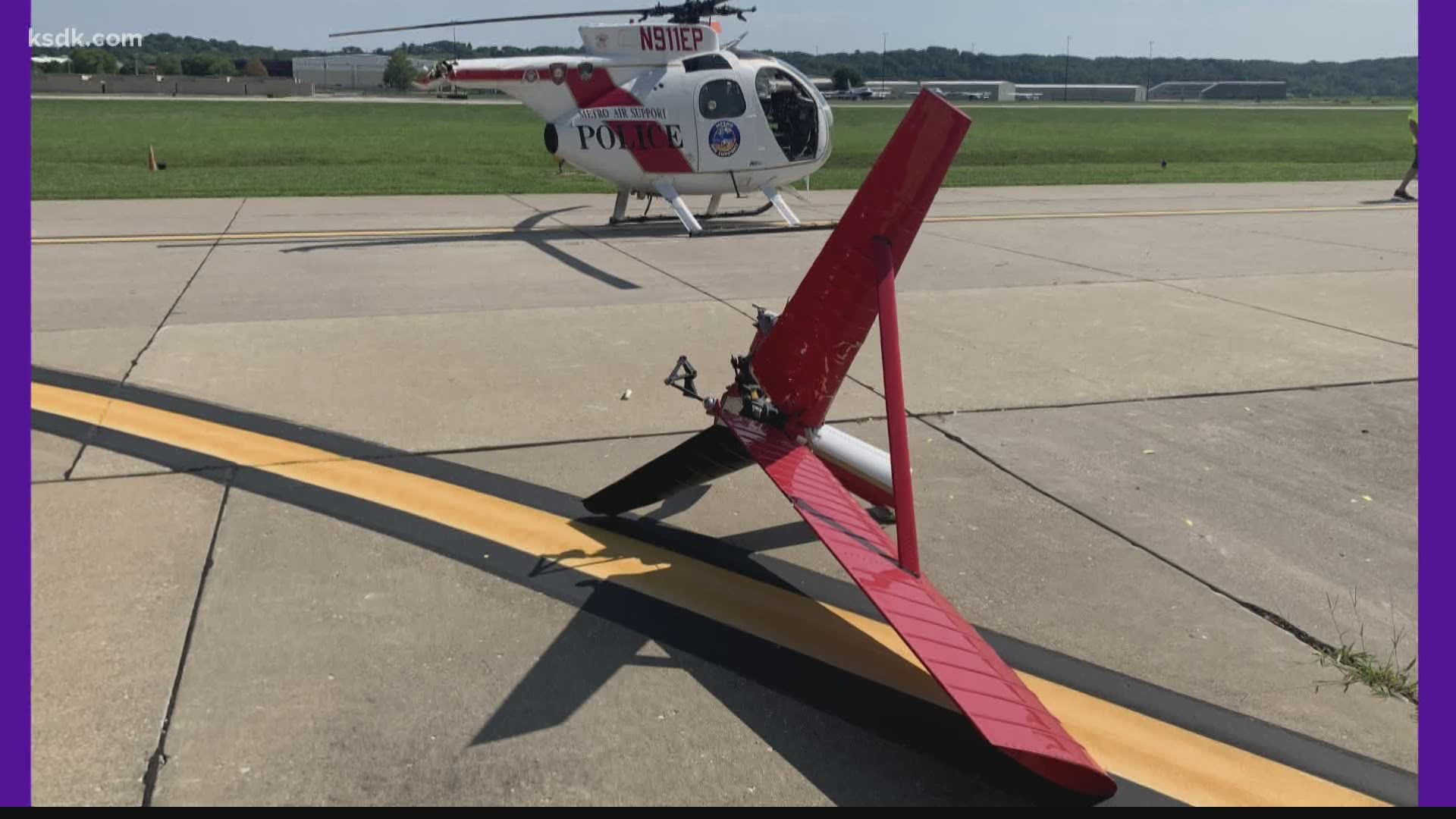 St. Louis County police helicopter makes emergency landing | ksdk.com